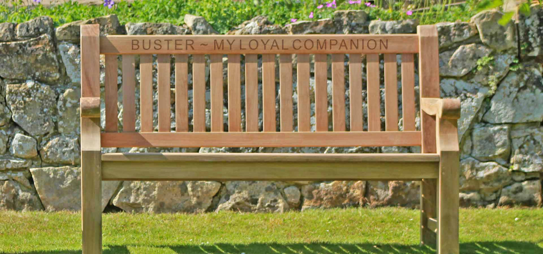 Choosing a Message for Your Garden Bench Plaque | Personalised Outdoor ...